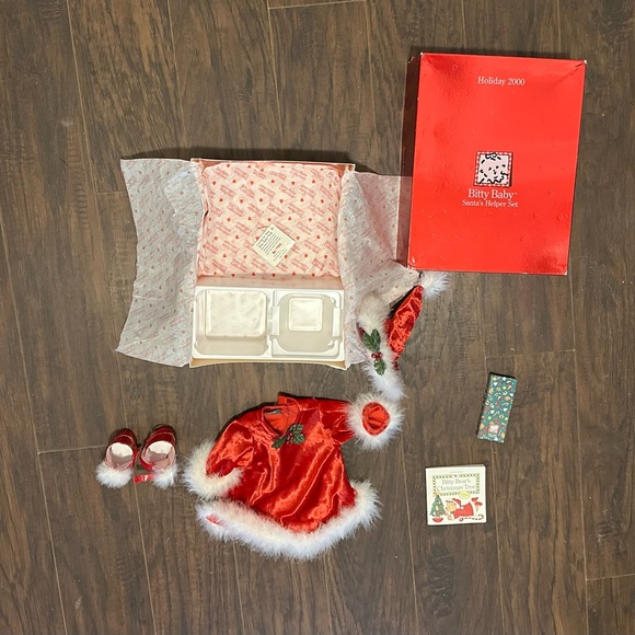 American Girl | Toys | Rare Red Santa Helper Set With Pictured Items For American Girl Bitty ...